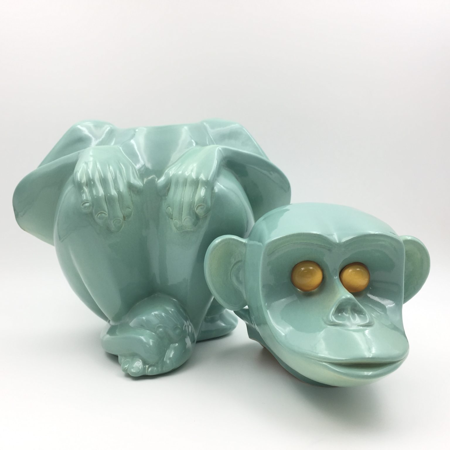 Ceramic Monkey Cookie Jar - Ceramic Cookie Jars For Sale